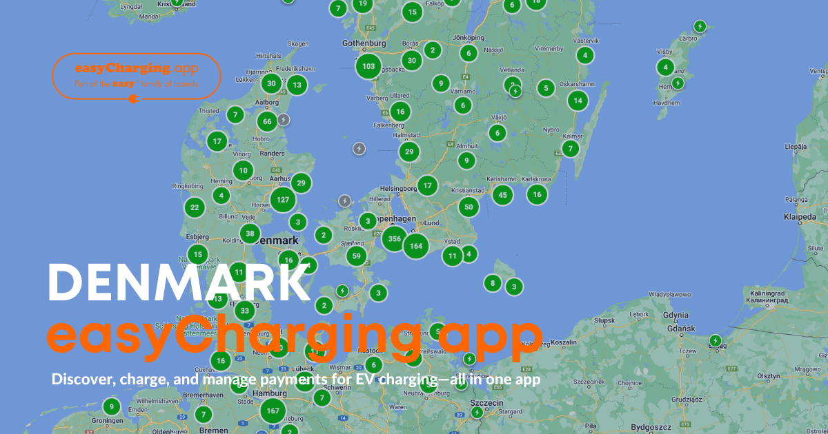 Fast and Reliable EV Charging Stations in Denmark - easyCharging App ...