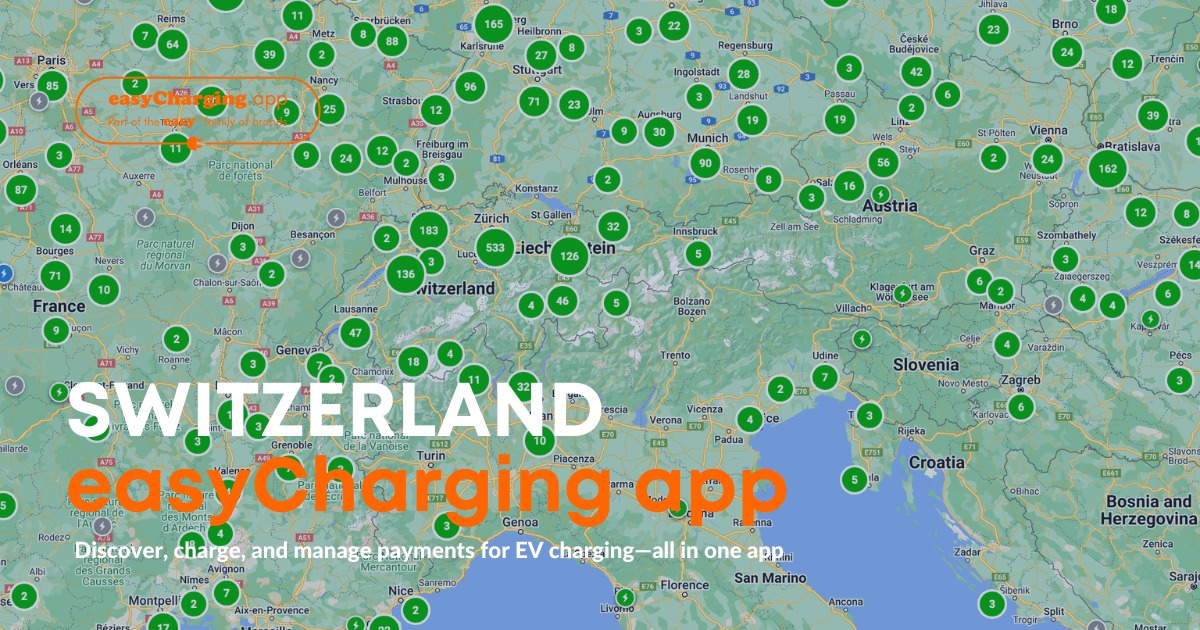 Reliable and Fast EV Charging Stations in Switzerland - easyCharging ...